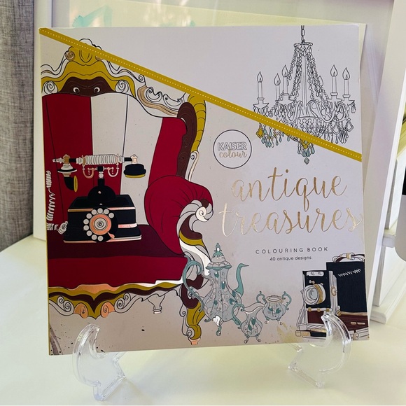 Barnes & Noble | Other | New Kaiser Colour Antique Treasures Adult ...